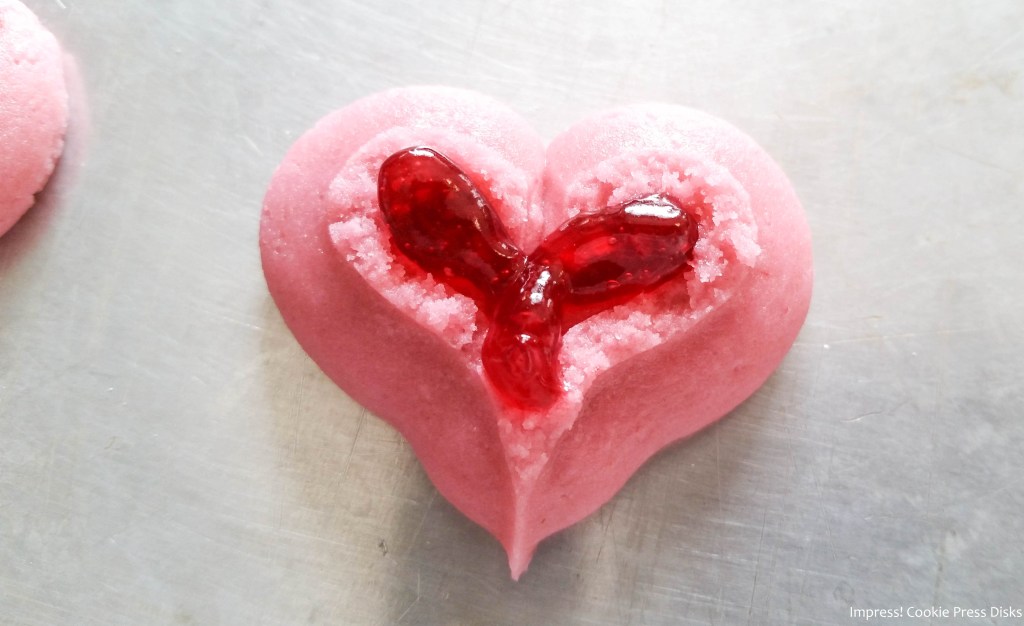 Raspberry Thumbprint Valentine’s Spritz Cookies- With Video! – creative ...