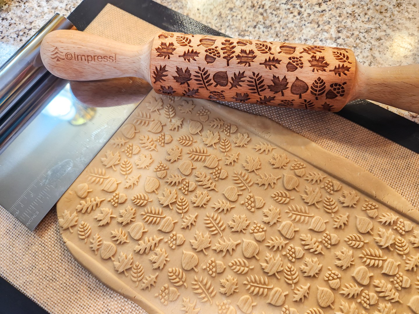 Embossed Maple Cookies with Maple Buttercream – Sandwich Cookie Option ...