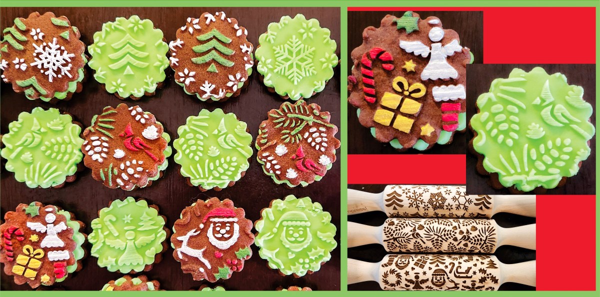 Chocolate Mint Sandwich Cookies- Emboss the Cookies OR Mint Buttercream ...