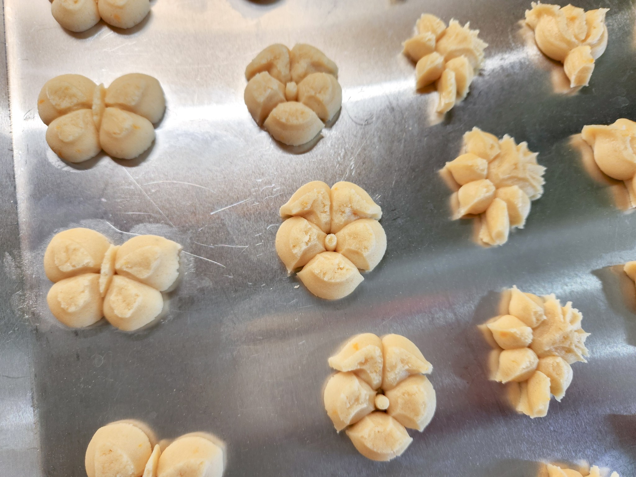 Mimosa Sandwich Cookies! Cookie Press or Embossed Rolling Pin ...